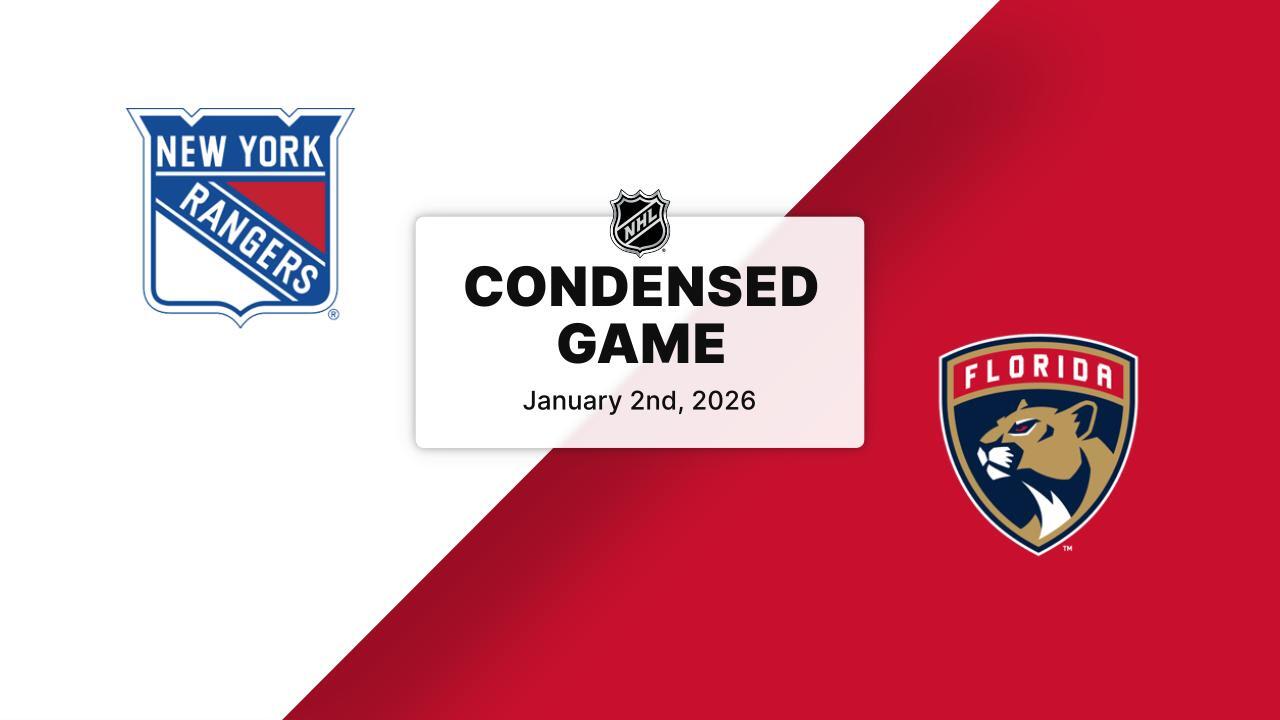 NYR at FLA | Condensed Game | NHL.com