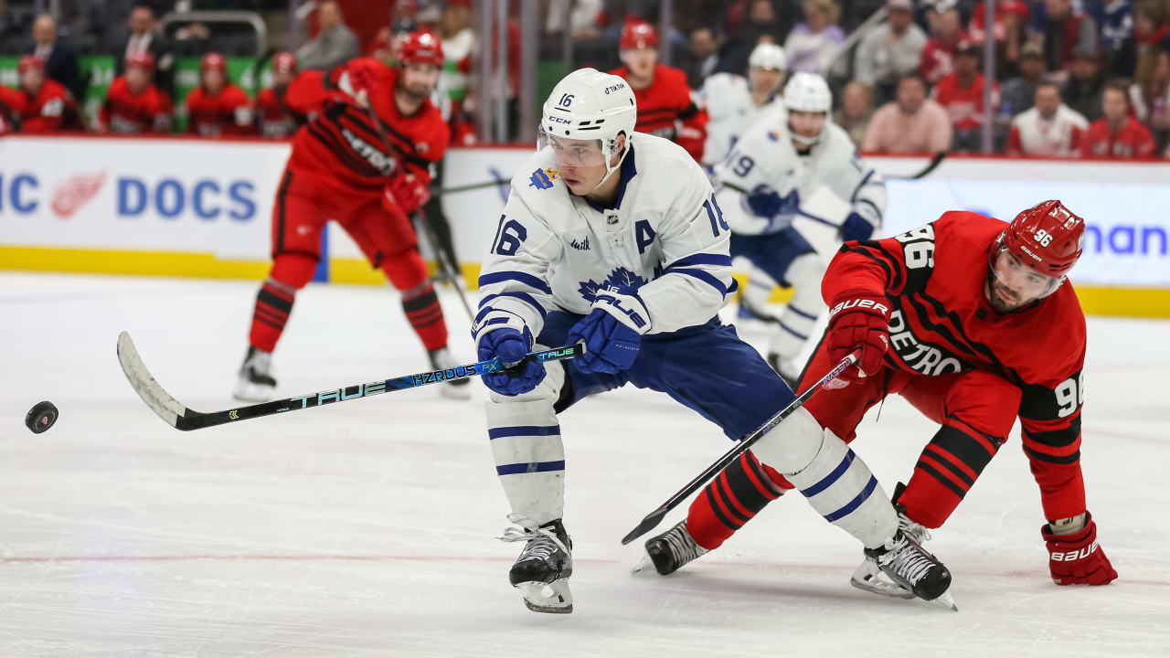 NHL On Tap: Maple Leafs riding 15-game point streak against Red Wings ...