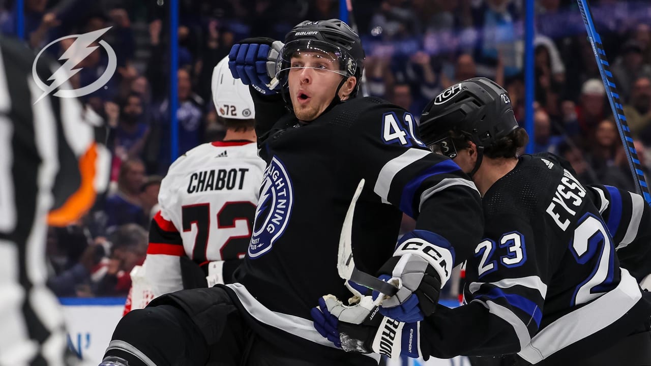 Chaffee gets one back | Tampa Bay Lightning