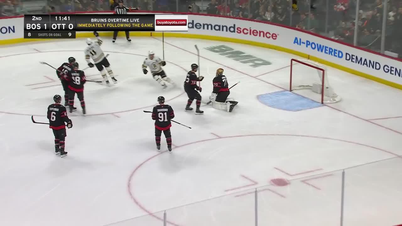 Trent Frederic with a Goal vs. Ottawa Senators | NHL.com