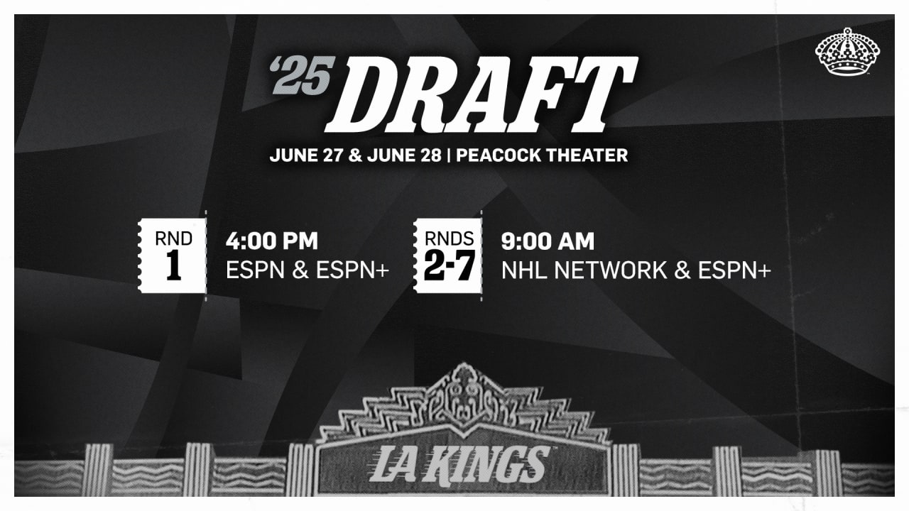 2025 NHL Draft: Need To Know Info | Los Angeles Kings