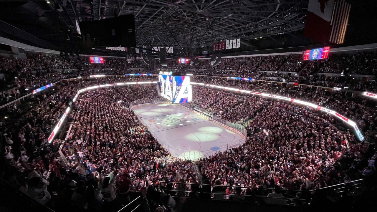 Avalanche fans celebrate Stanley Cup win at Ball Arena watch party ...