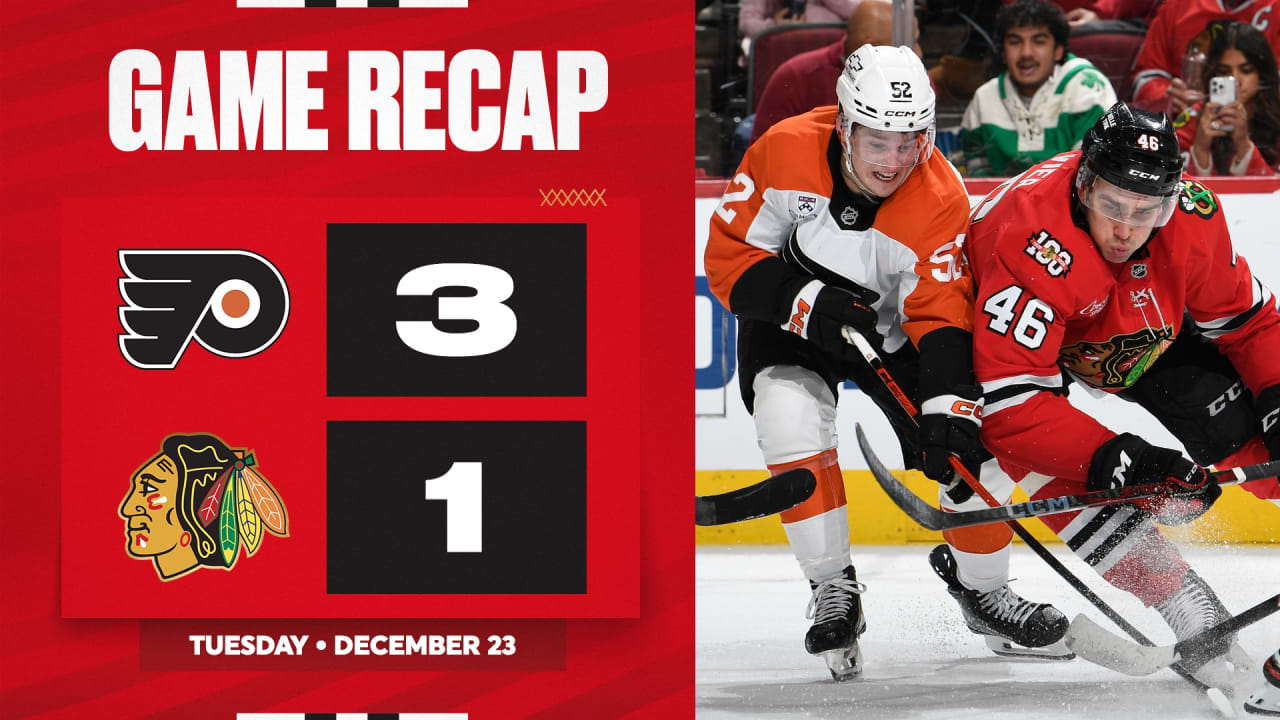 Game Highlights | Blackhawks vs. Flyers | Chicago Blackhawks
