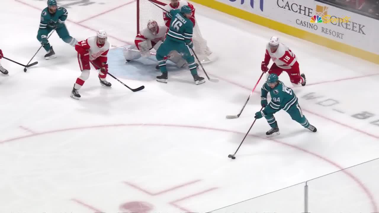 DET@SJS: Barabanov scores goal against Alex Lyon | San Jose Sharks