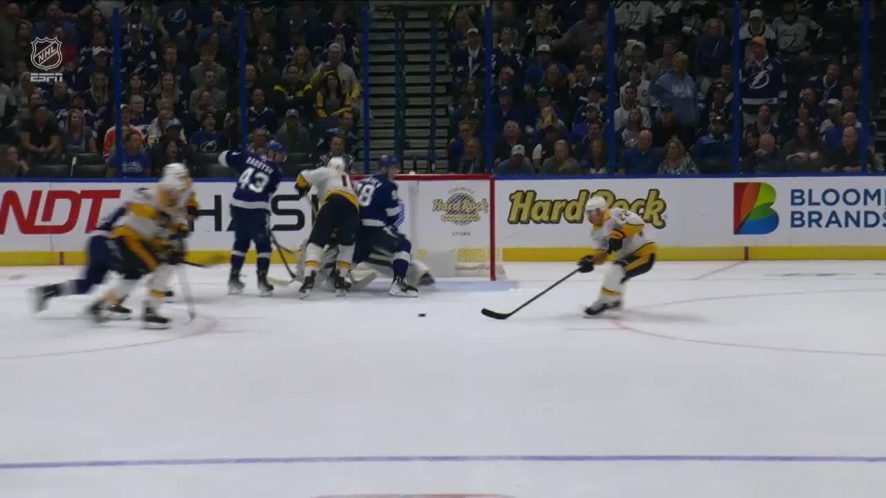 Nikita Kucherov with a Goal vs. Nashville Predators | Tampa Bay Lightning