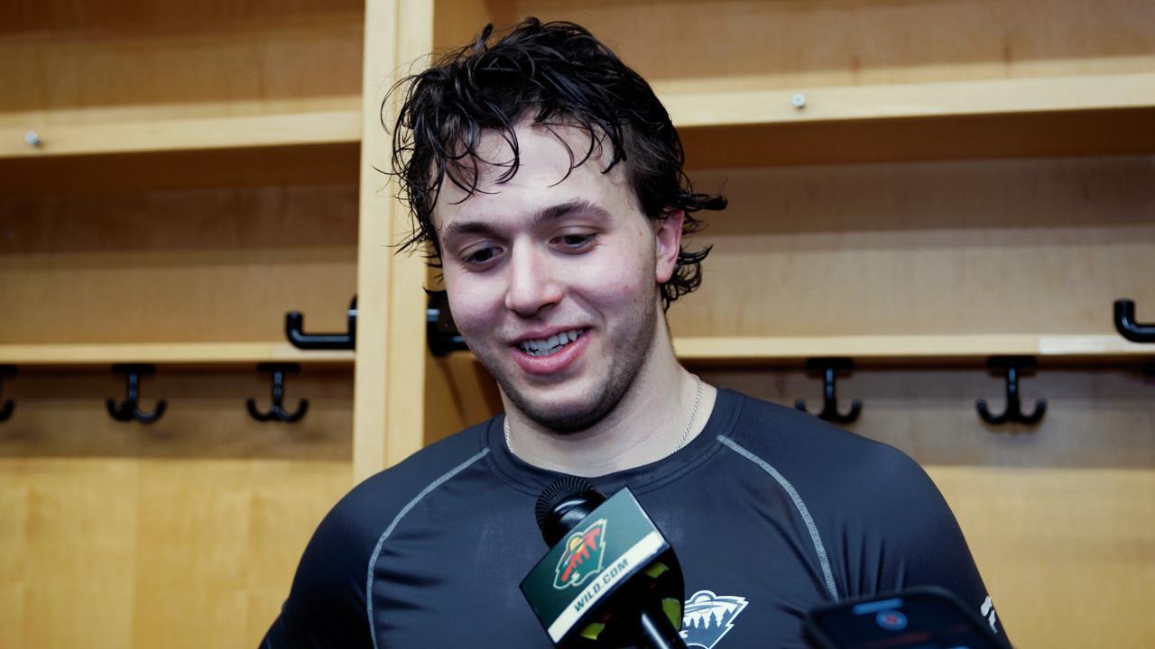 Faber Postgame at CBJ 1/6 | Minnesota Wild