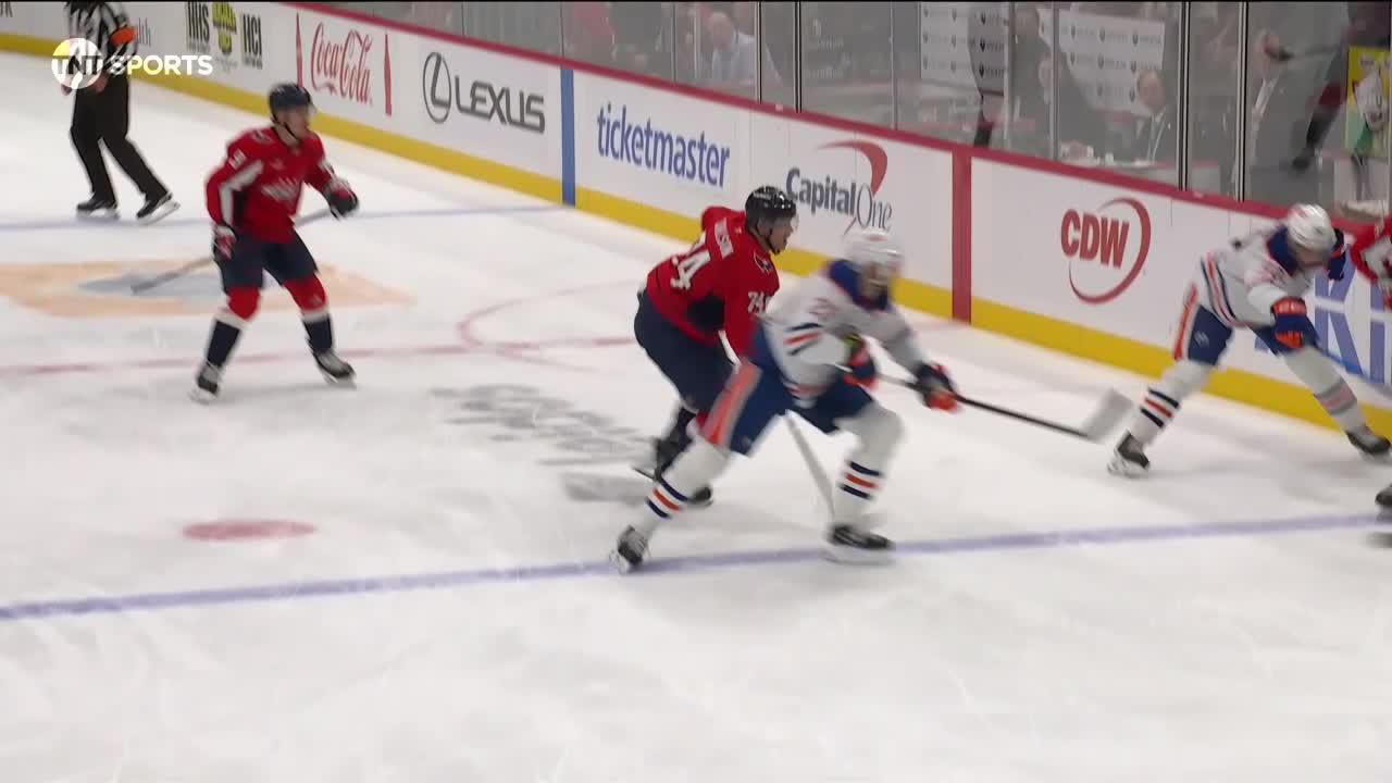 EDM@WSH: Leonard scores goal against Stuart Skinner | Washington Capitals