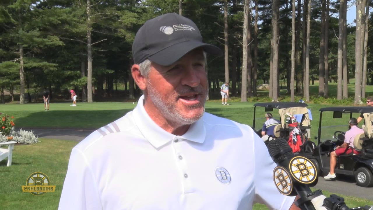 Brickley Talks At Golf Tournament | Boston Bruins