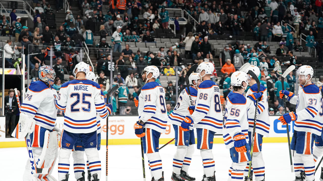 GALLERY: Oilers at Sharks | Edmonton Oilers