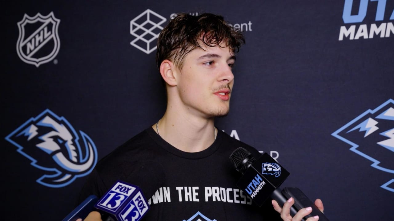 AVAILS: Max Pšenička at Development Camp | Utah Mammoth