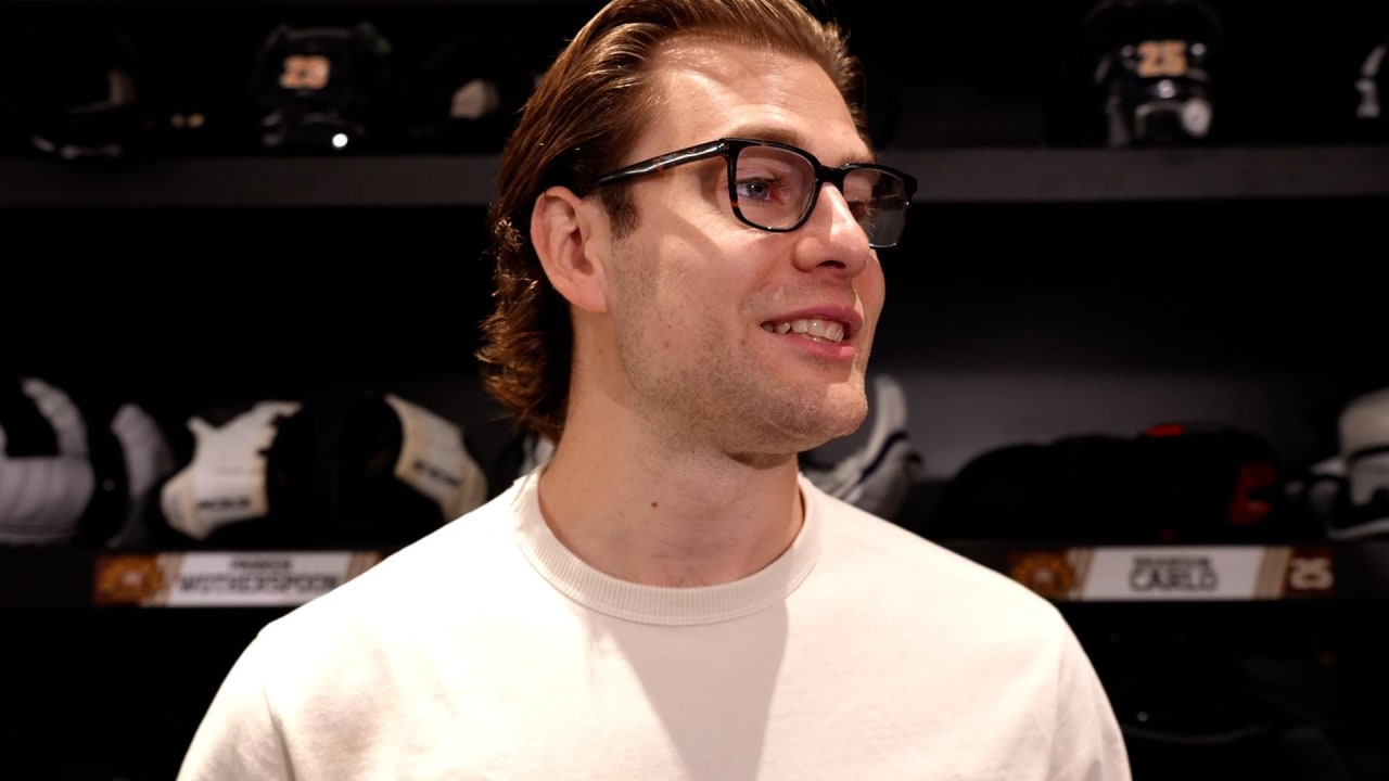 Locker Room Raw: Brandon Carlo | Boston Bruins