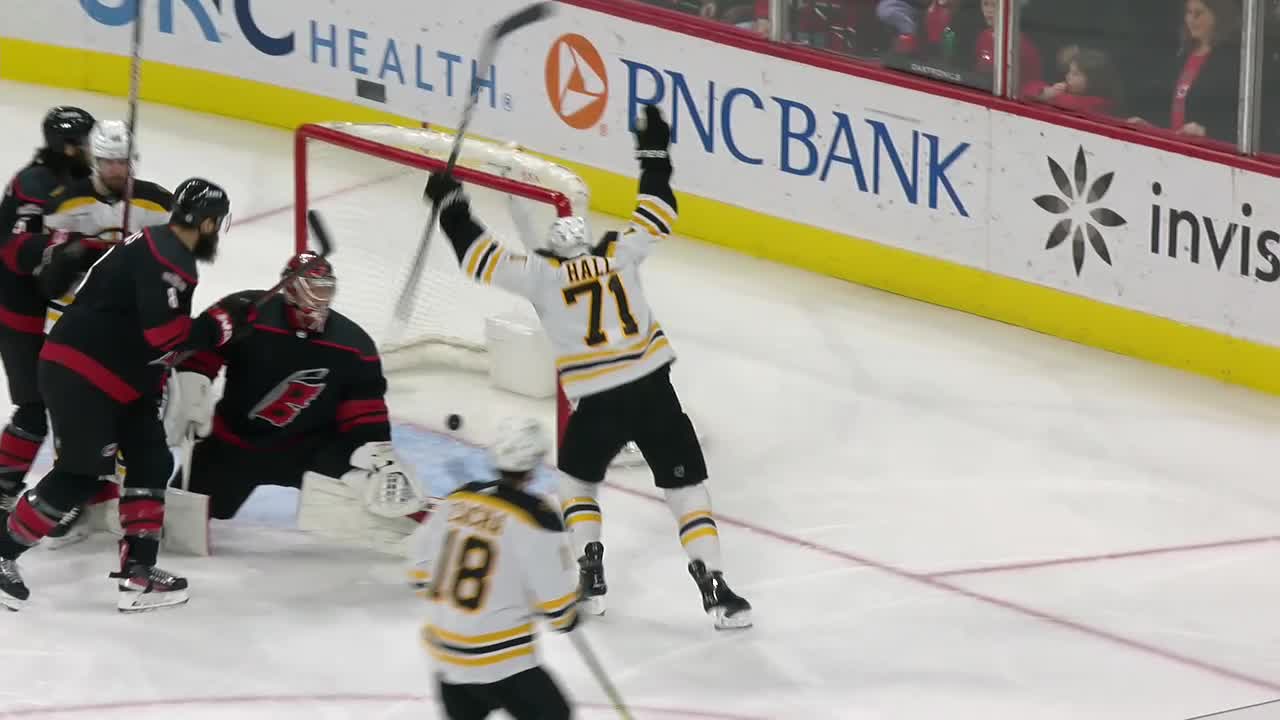 Hall puts Bruins on the board | Boston Bruins