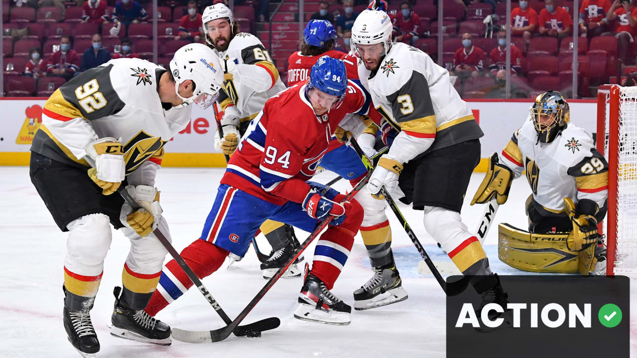 The Action Network: Golden Knights vs. Canadiens, Game 4 odds, analysis ...