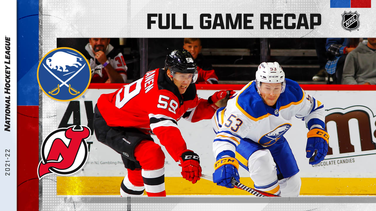 Recap: NJD 2, BUF 1 - F/OT | New Jersey Devils