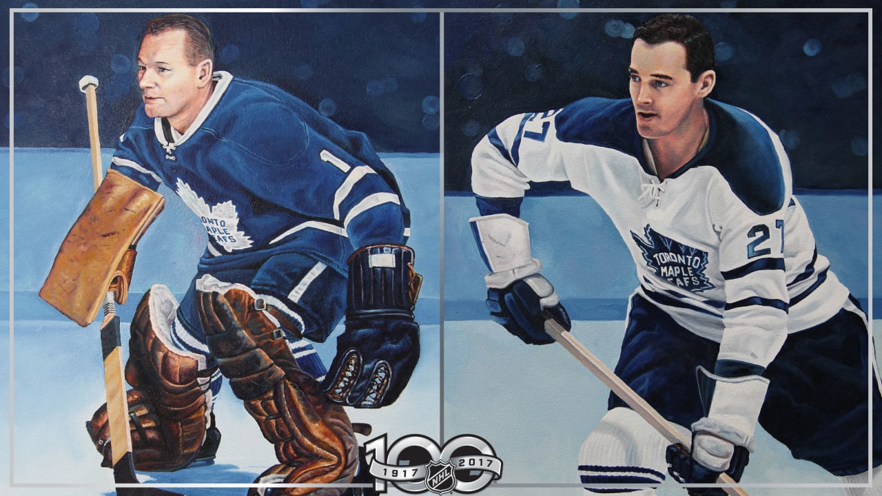 Johnny Bower, Frank Mahovlich portraits unveiled | NHL.com