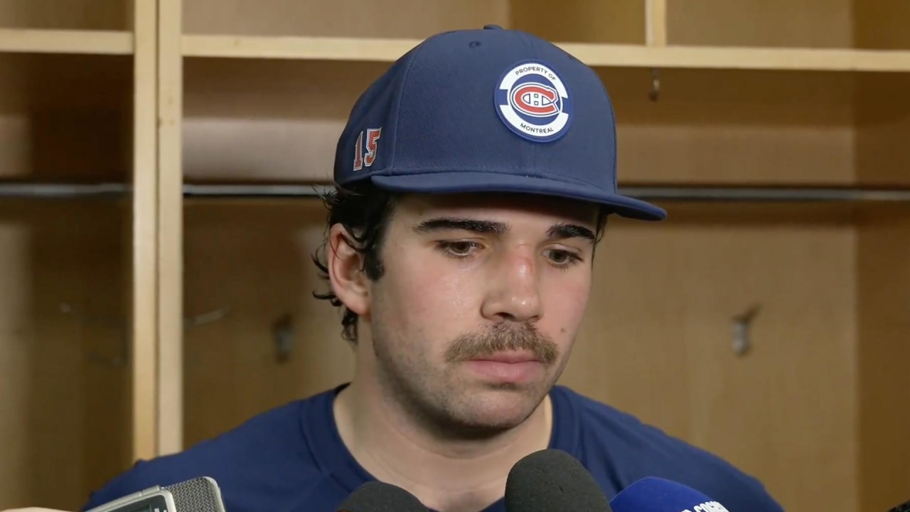 Postgame @ NJD: Newhook | Montréal Canadiens