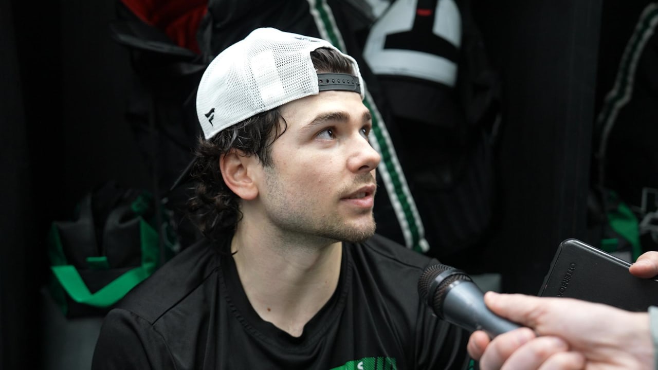 MIN@DAL Pregame: Mavrik Bourque | Dallas Stars