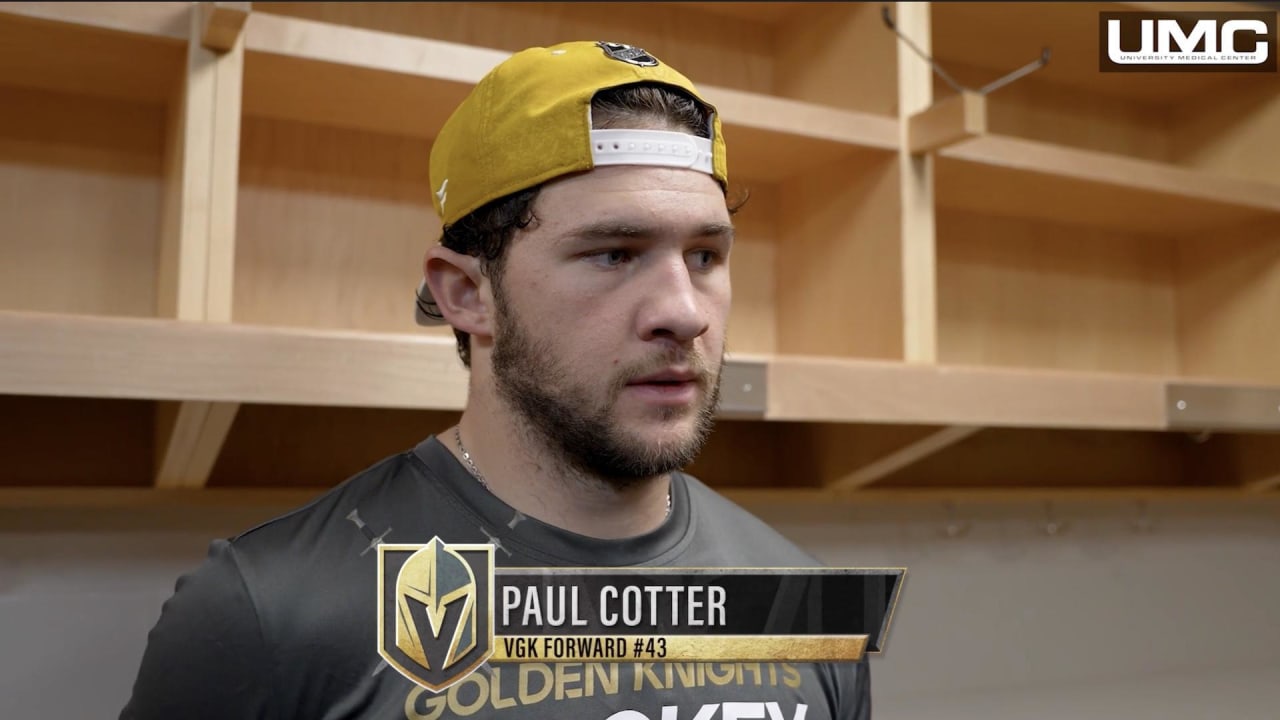 Paul Cotter Postgame 12/21 | Vegas Golden Knights