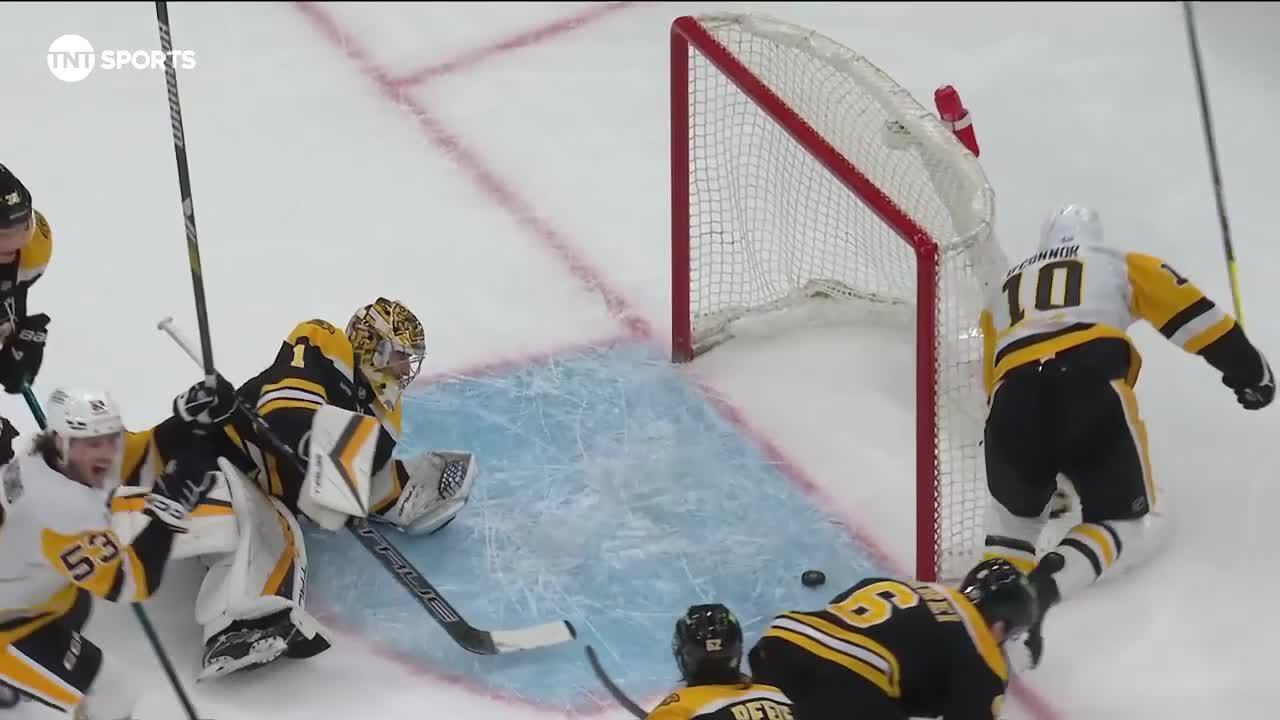 PIT@BOS: Tomasino scores goal against Jeremy Swayman | Pittsburgh Penguins