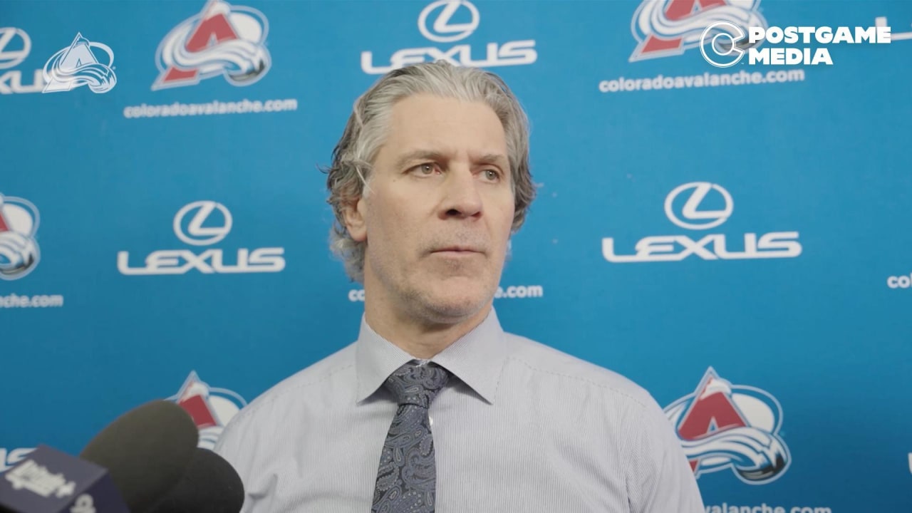 Postgame - Bednar (Feb. 23) | Colorado Avalanche
