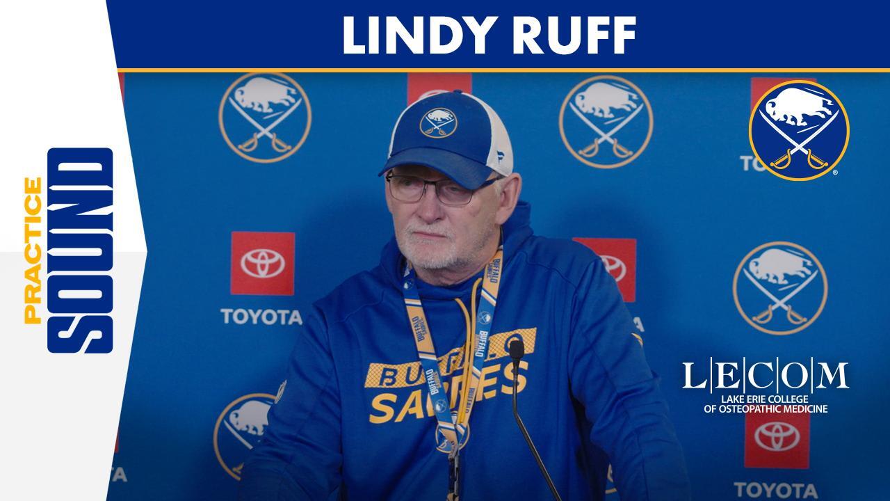 Ruff | Practice | Buffalo Sabres