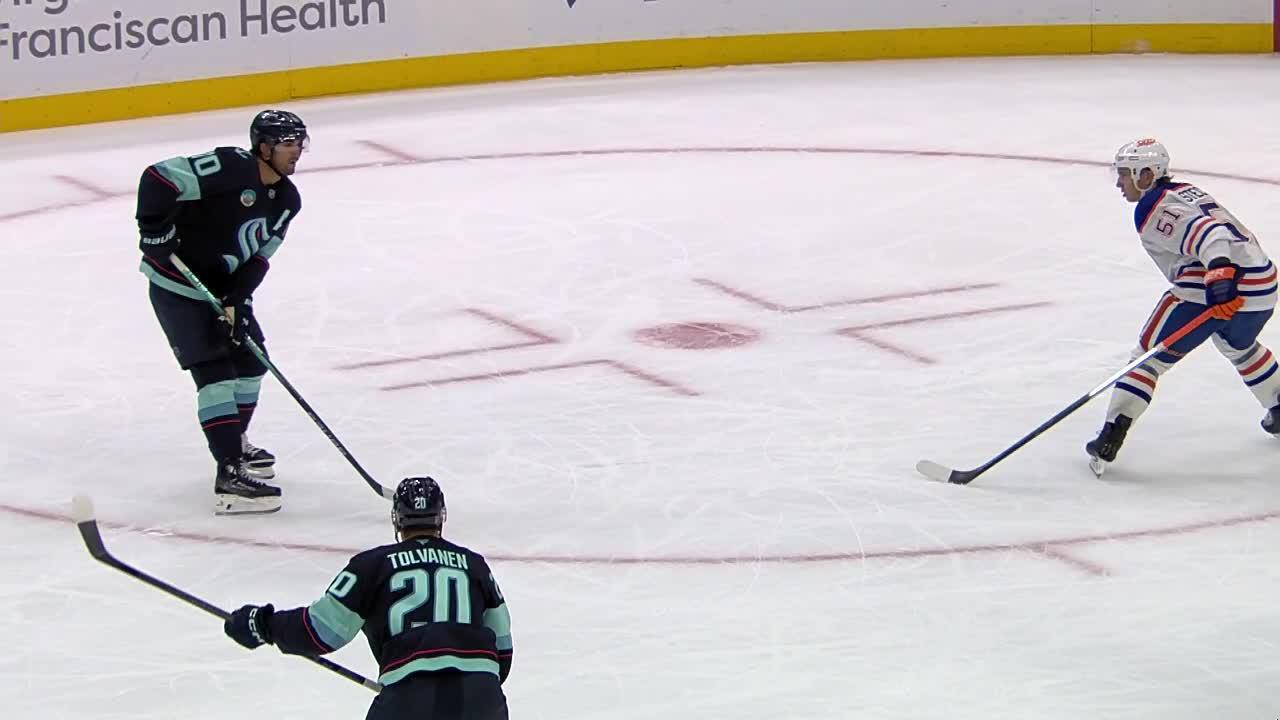 EDM@SEA: Tolvanen scores PPG against Calvin Pickard | Seattle Kraken