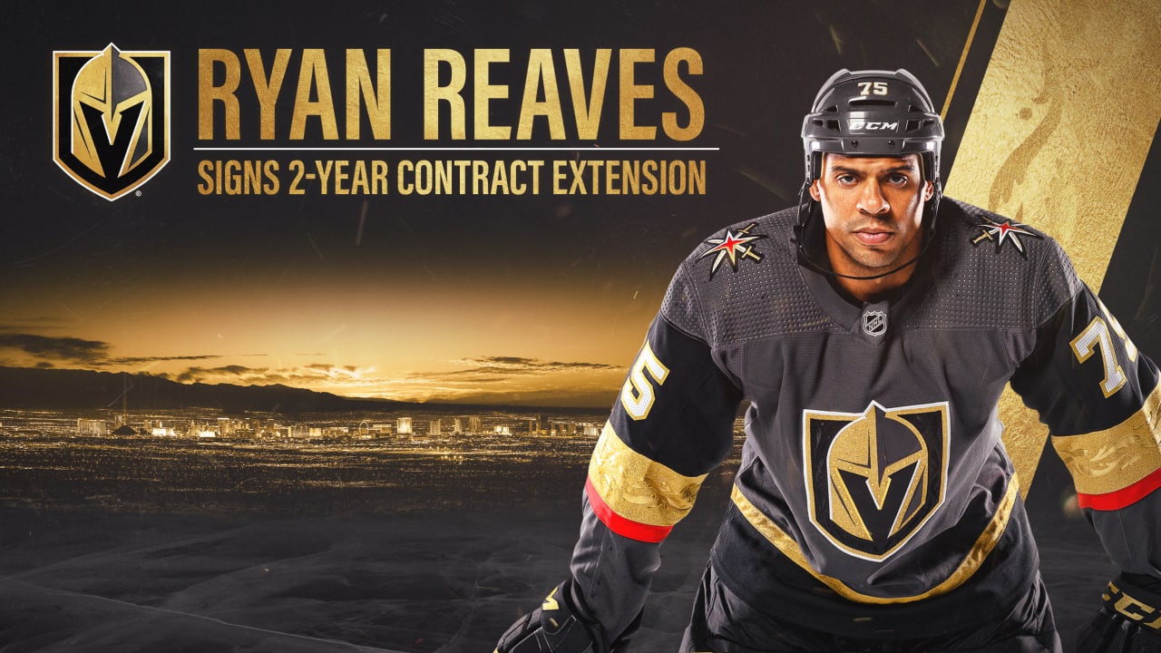VGK Sign Forward Ryan Reaves To Two-Year Contract Extension | Vegas ...