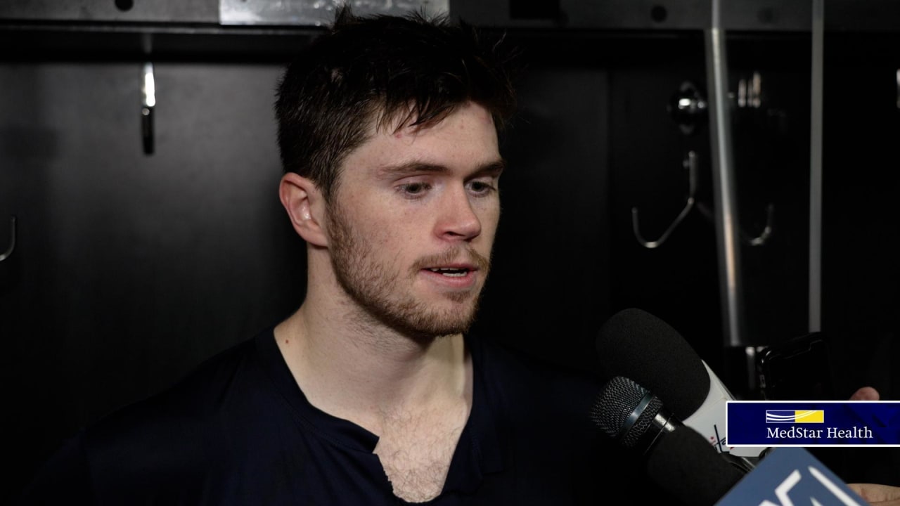 Postgame | Connor McMichael | Washington Capitals