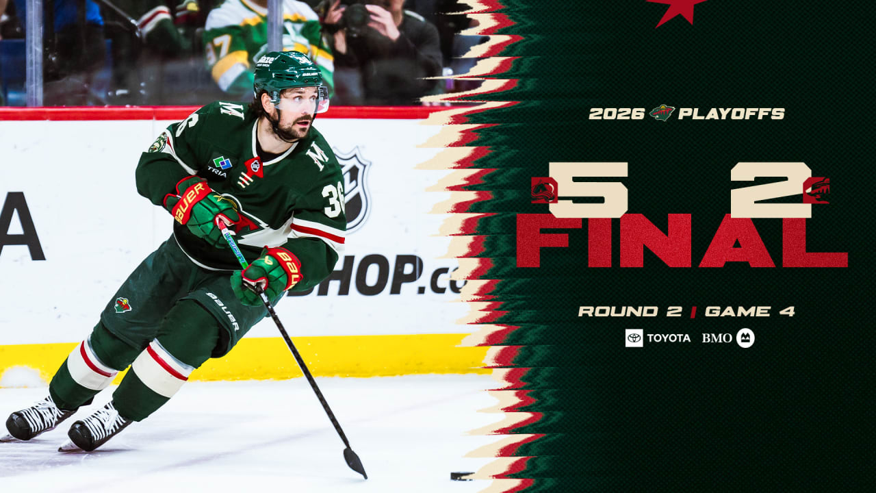 Game Recap: Avs 5, Wild 2 | Minnesota Wild