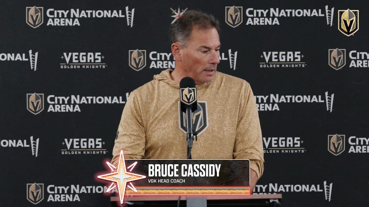 Bruce Cassidy 10/7 | Vegas Golden Knights