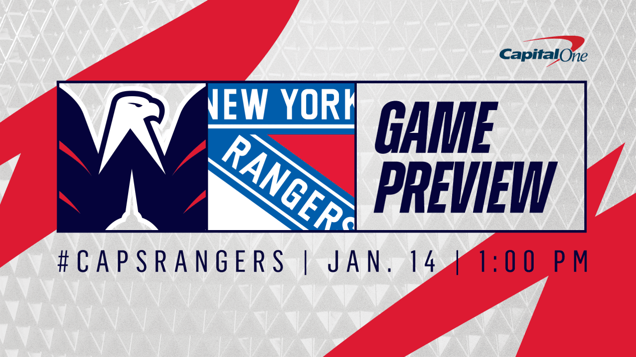 Caps Battle Rangers Again on Sunday | Washington Capitals