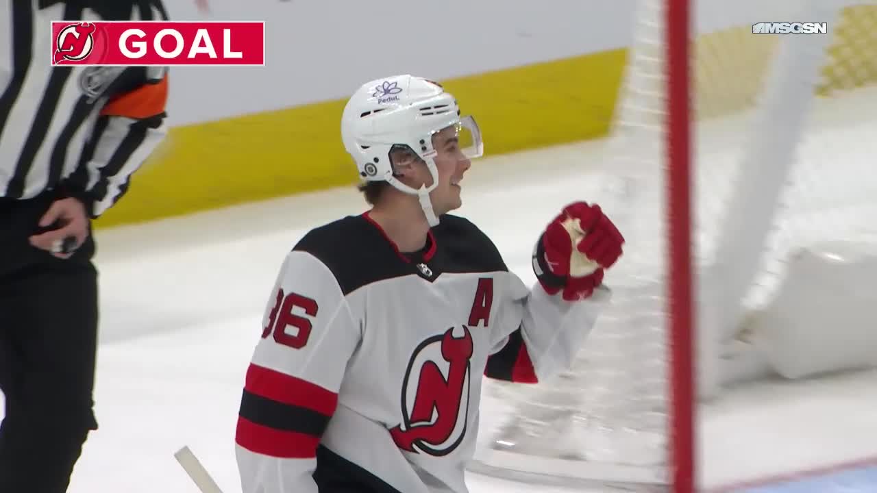 Hughes gets ENG for hat trick | NHL.com