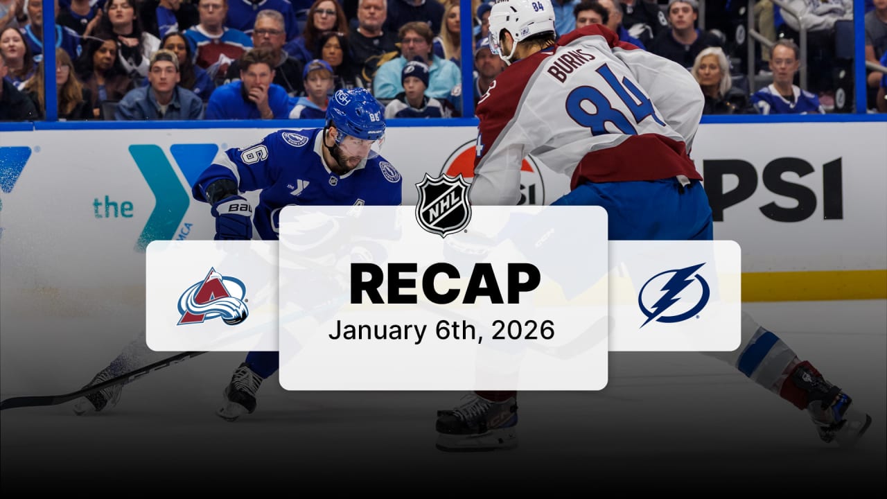 COL at TBL | Recap | NHL.com