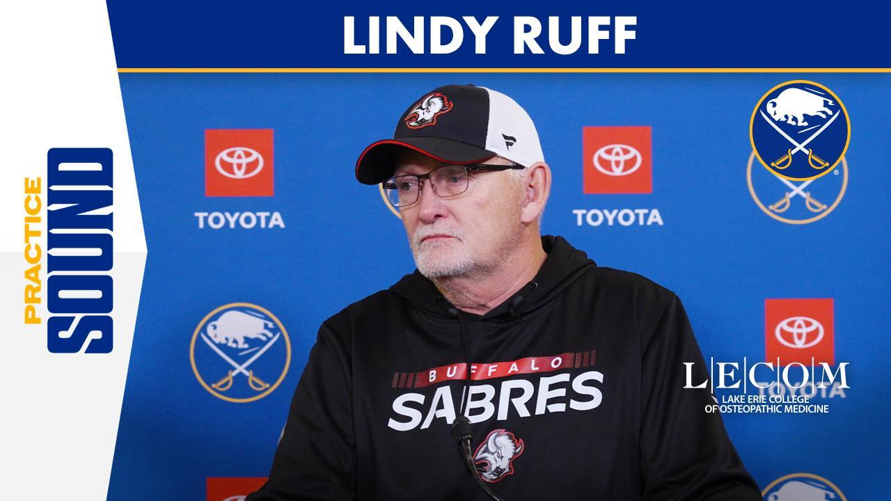 Ruff | Practice | Buffalo Sabres