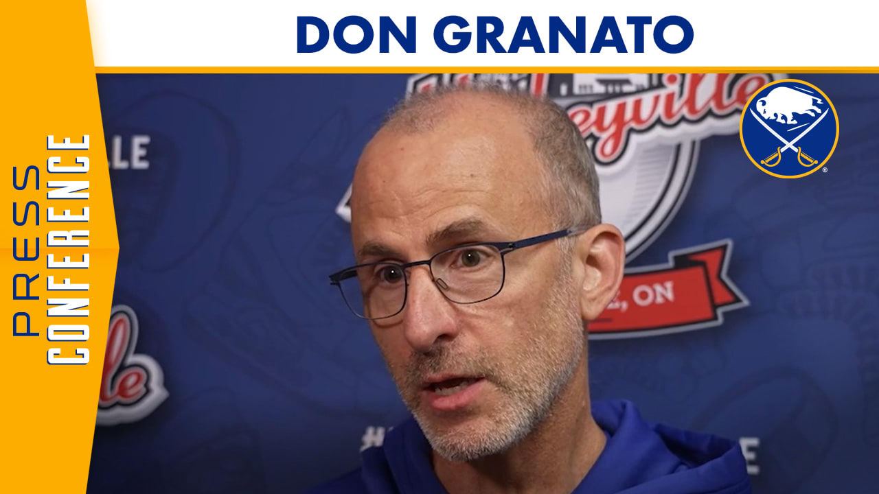 Don Granato Pregame at TOR | Buffalo Sabres