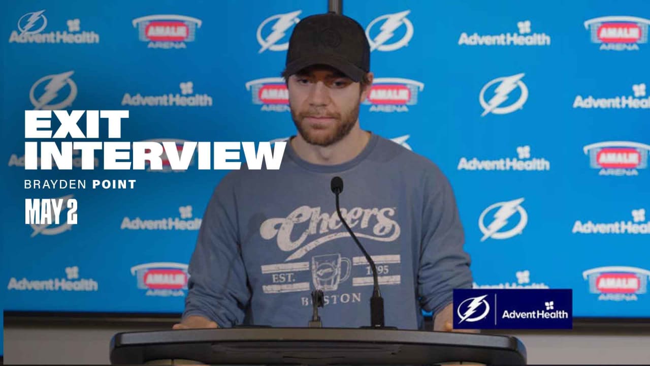 Brayden Point | Exit Interview 24-25 | Tampa Bay Lightning