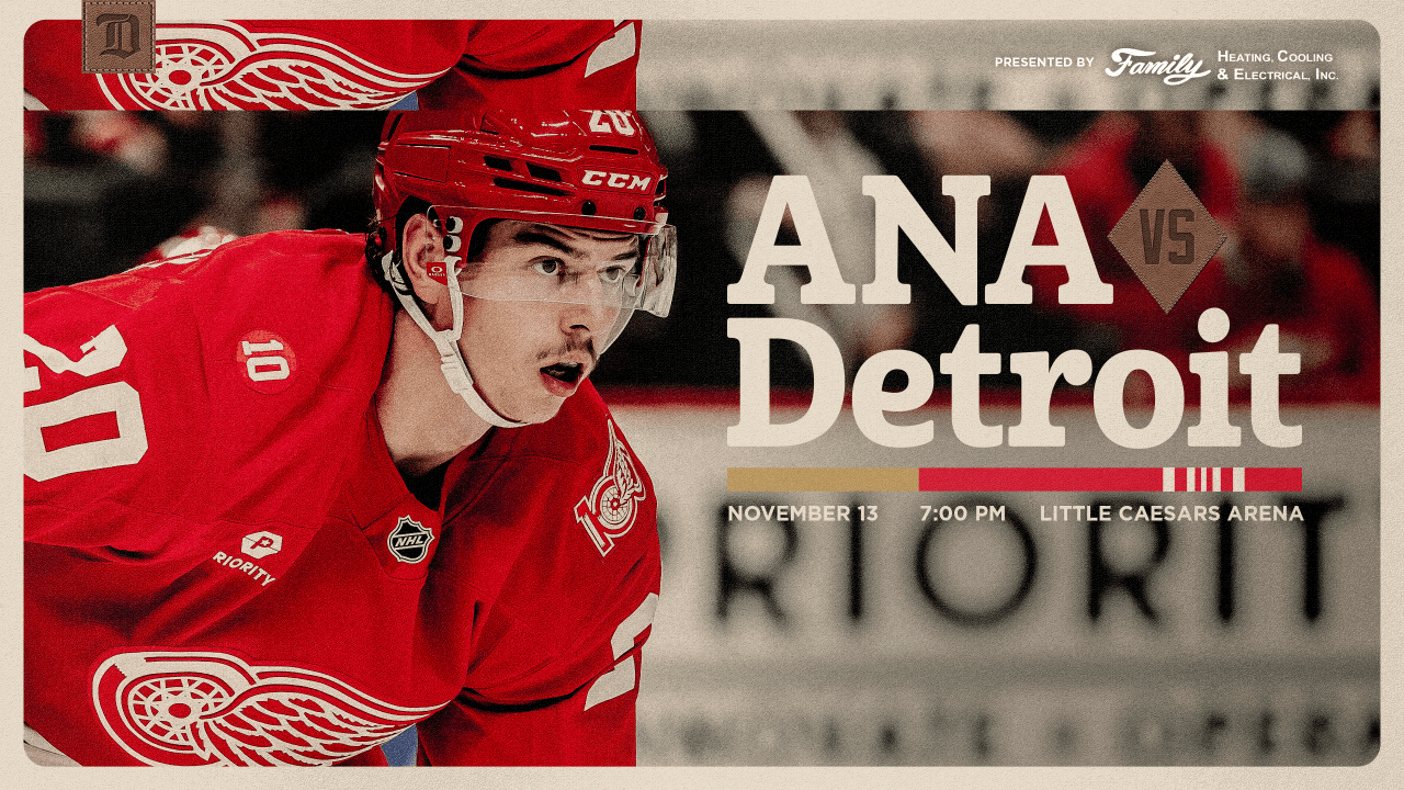 PREVIEW: Four-game homestand continues for Red Wings, who welcome Ducks ...