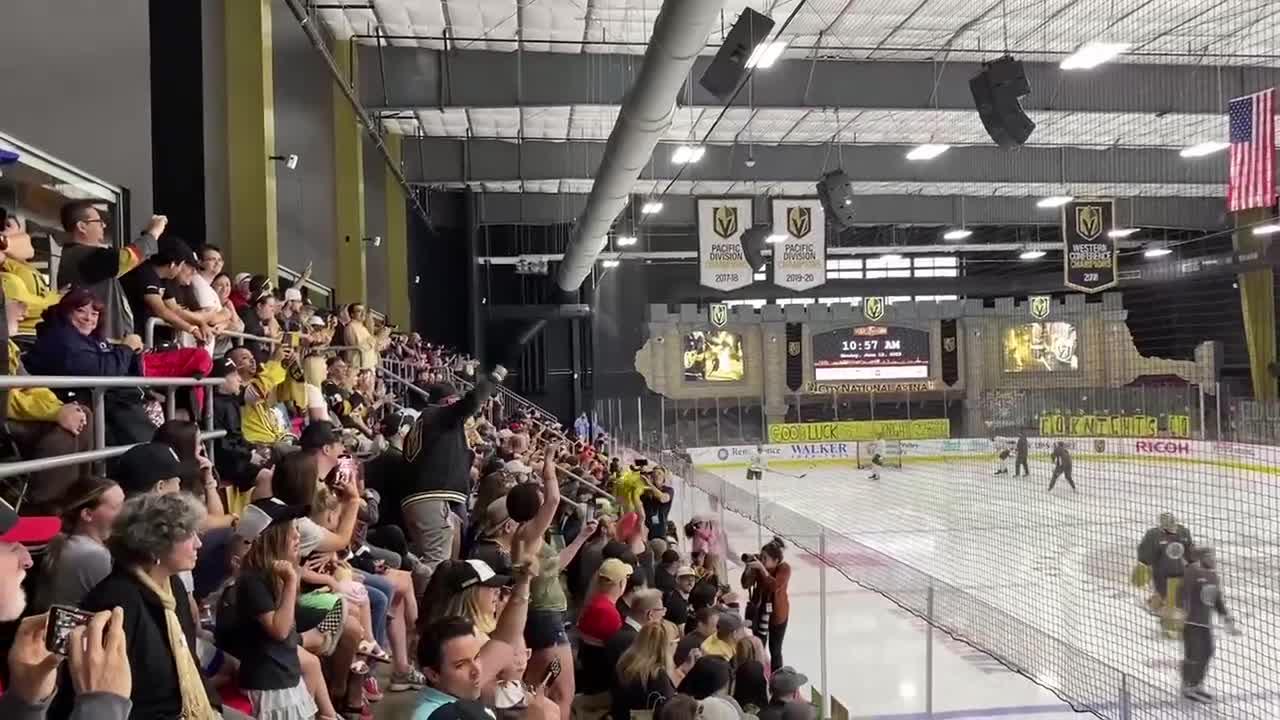 Vegas fans chat "We want the Cup" | NHL.com