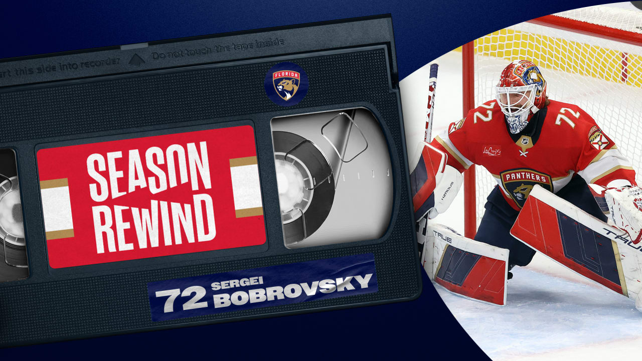 2023-24 Season Rewind: Sergei Bobrovsky | Florida Panthers