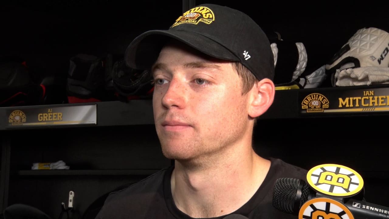 Locker Room Raw: Ian Mitchell | Boston Bruins
