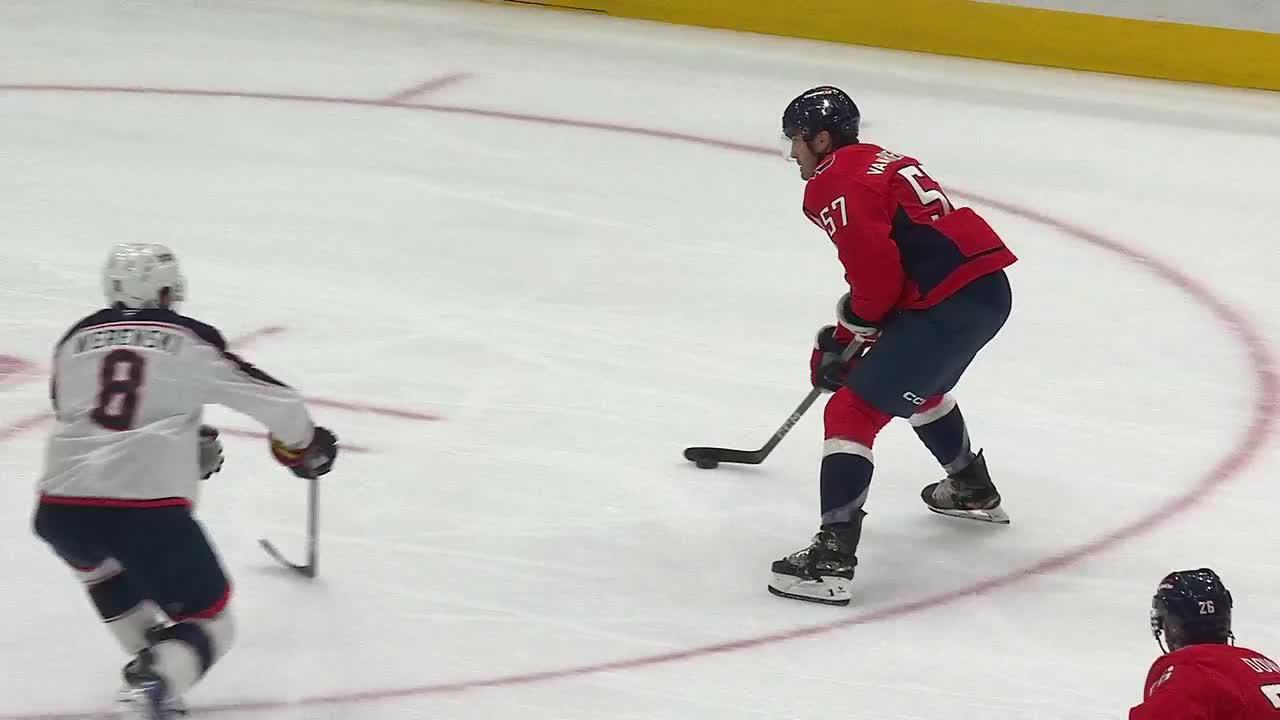 CBJ@WSH: Dowd scores goal against Daniil Tarasov | Washington Capitals