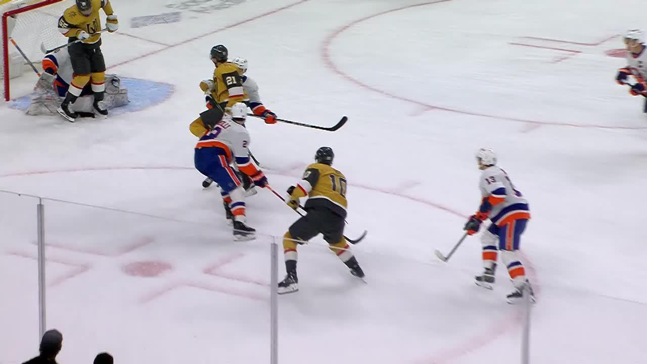 NYI@VGK: Roy scores goal against Ilya Sorokin | Vegas Golden Knights NYI@VGK: Roy scores goal against Ilya Sorokin | Vegas Golden Knights
