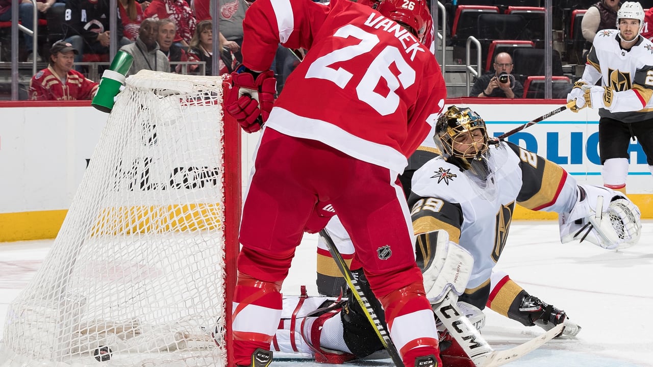 Trending: Wings fail to convert chances, fall to Golden Knights, 4-3 ...