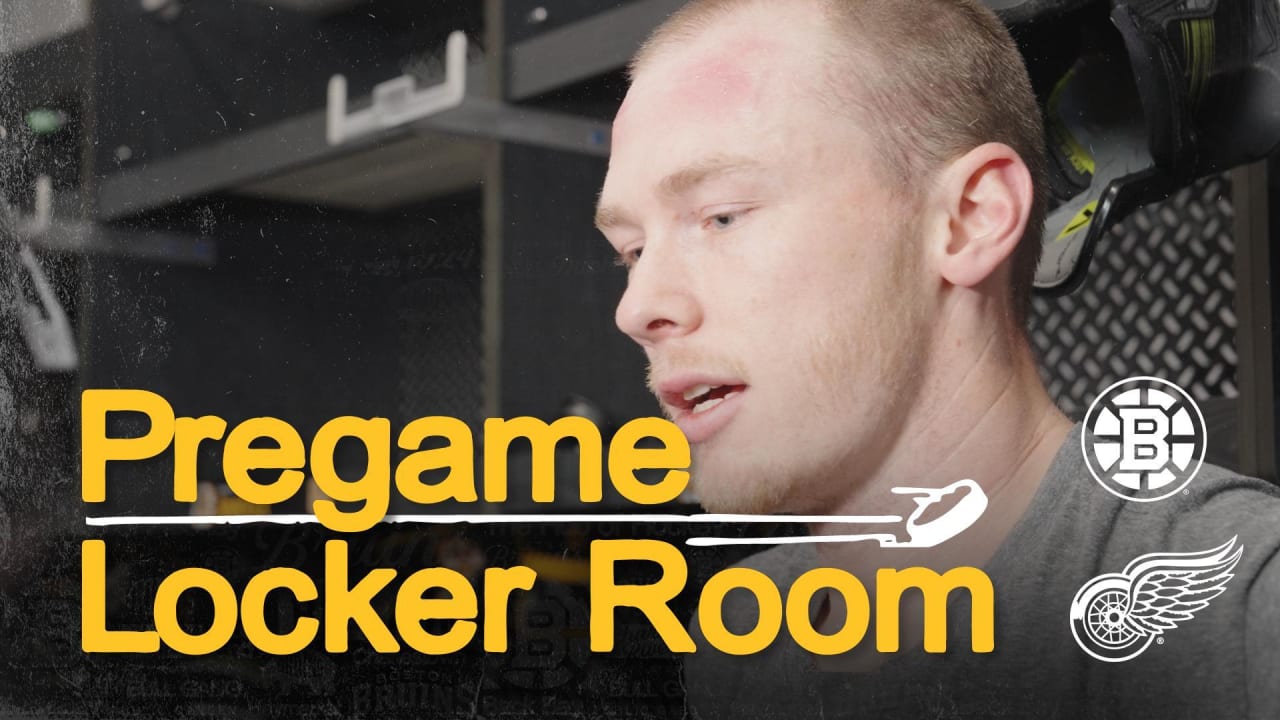 Locker Room Raw: Morgan Geekie and Jordan Harris | Boston Bruins