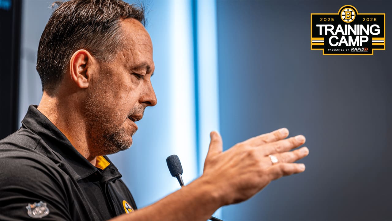 Sturm: 'Timing is Everything' for New Bruins Head Coach | Boston Bruins