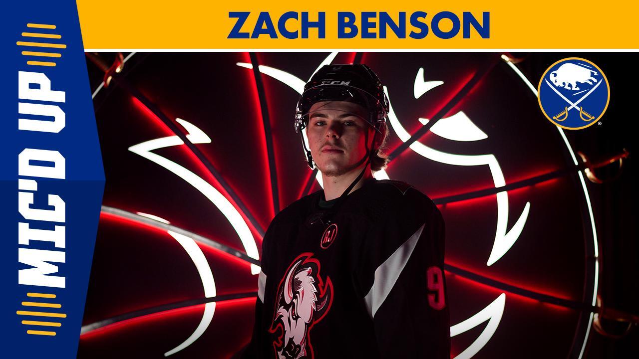Mic'd Up: Zach Benson | Buffalo Sabres