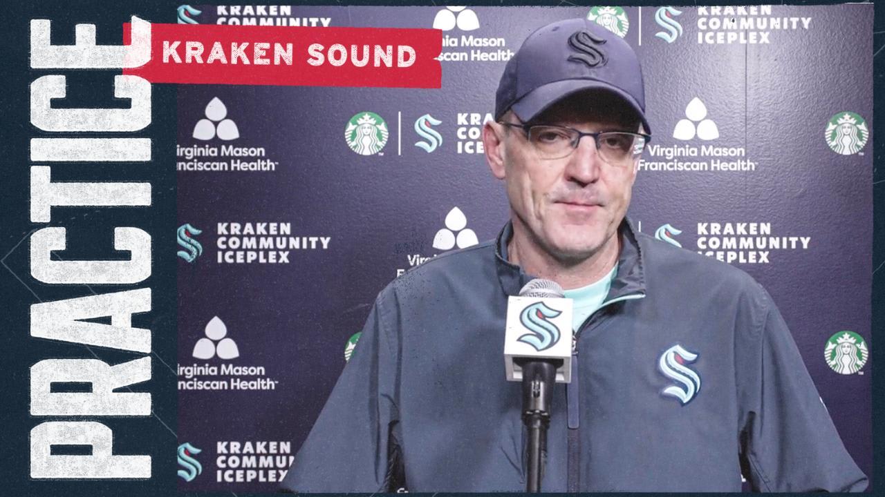 Bylsma | Practice Sound | Seattle Kraken