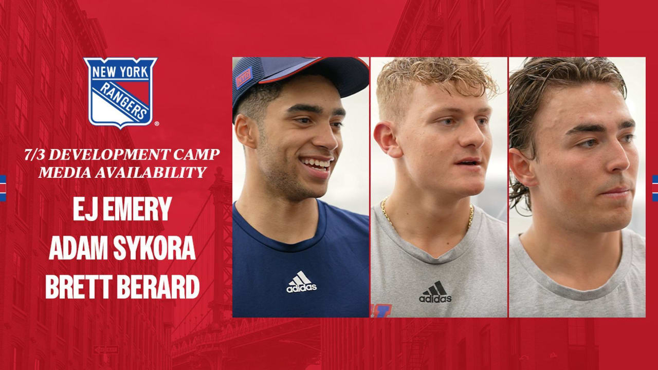 Dev Camp: Emery, Sykora, Berard | New York Rangers
