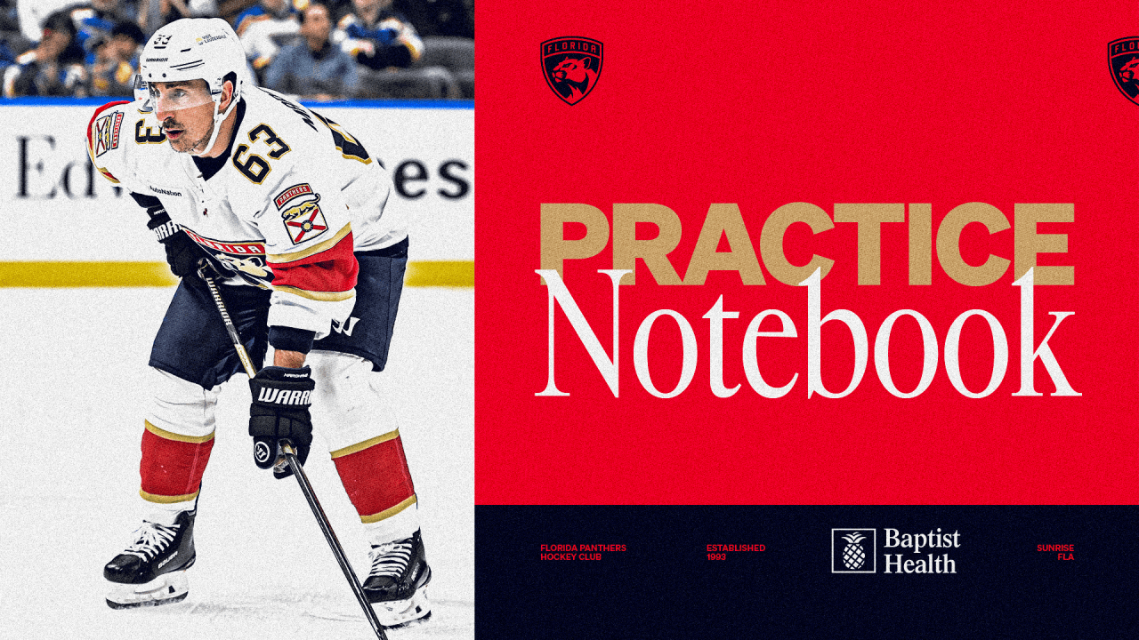 NOTEBOOK: Updates on Bennett, Marchand and Lundell | Florida Panthers