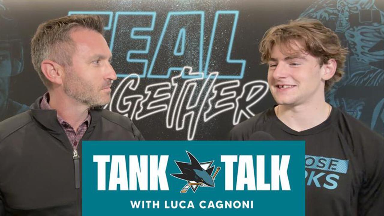 Tank Talk: Luca Cagnoni | San Jose Sharks